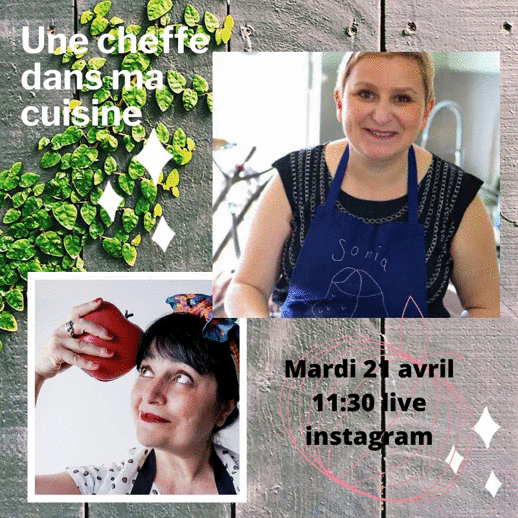 Une cheffe dans ma cuisine en live sur Instagram | Wellness by Sophie