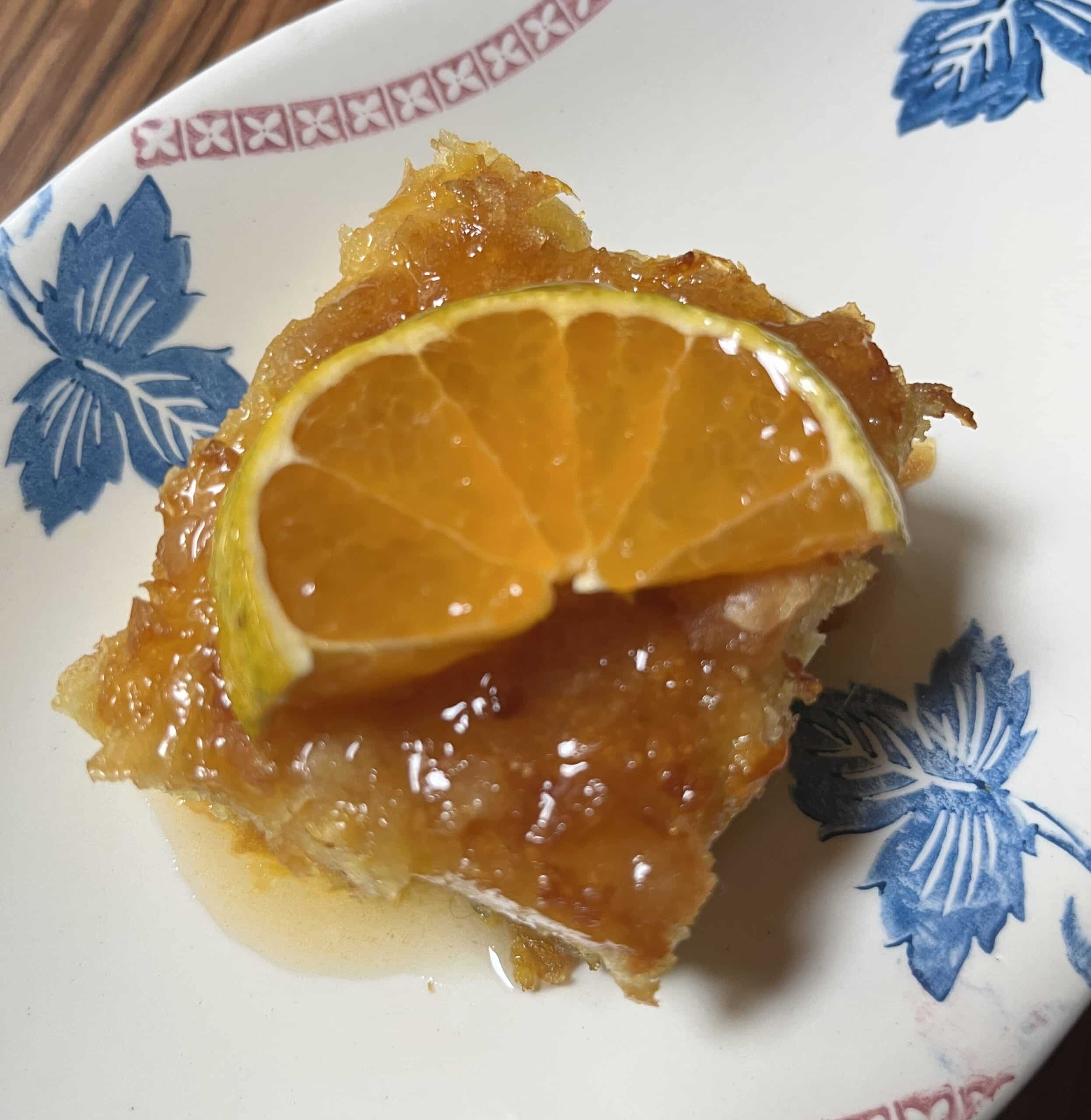 Portokalopita ou gâteau Grec à l'orange